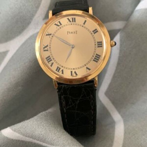 Piaget mens watch 18k Solid Gold (Vintage) | WatchCharts Marketplace
