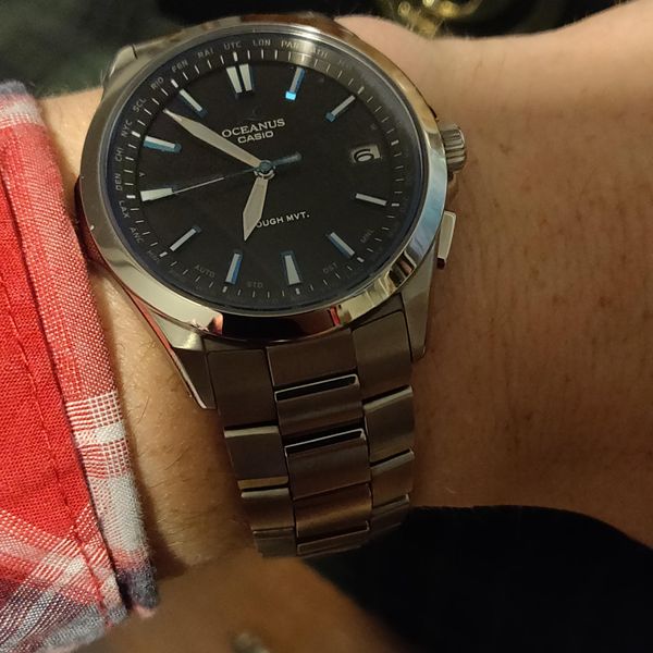 [WTS] Casio Oceanus s100 Full titanium kit. $350 | WatchCharts Marketplace