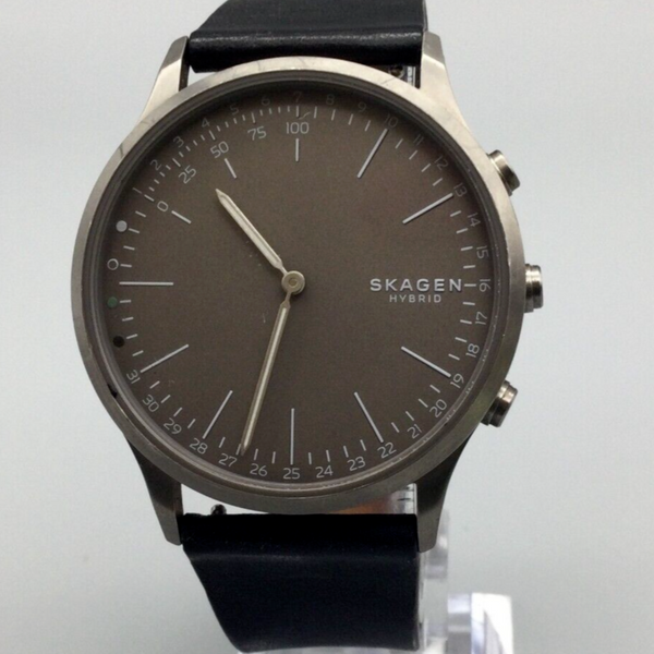 Skagen Jorn Hybrid Watch Men Silver Tone BROKEN FOR PARTS REPAIR ...