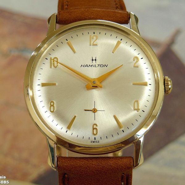 1960's Vintage HAMILTON Manual wind, Stunning SILVER Dial, Serviced ...