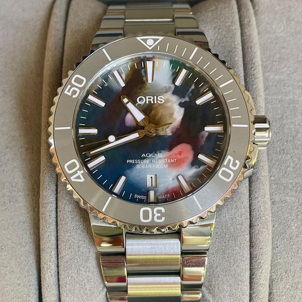 [WTS] Oris Aquis Upcycle - 41.5mm - Excellent Condition - Box and ...
