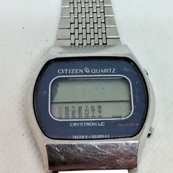 Vintage digital watch Citizen 40-2273 Made in Japan 80's. | WatchCharts ...