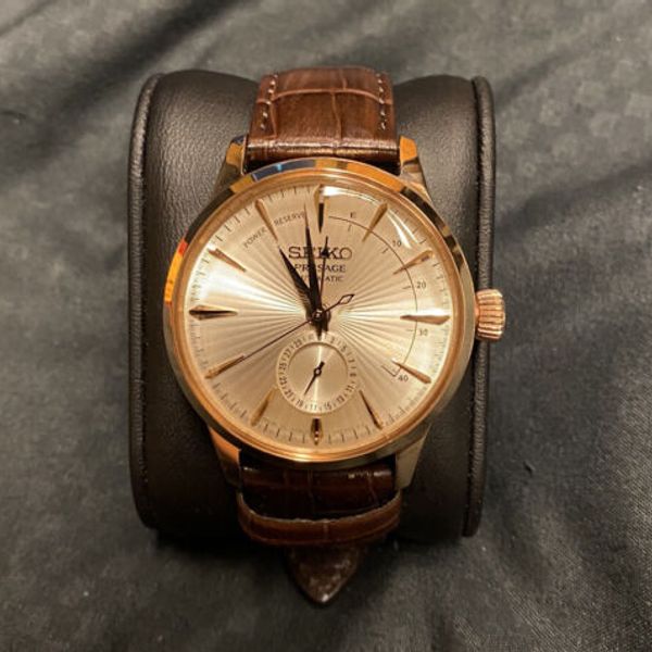 Seiko Presage Men's Watch - SARY132 Rose Gold | WatchCharts
