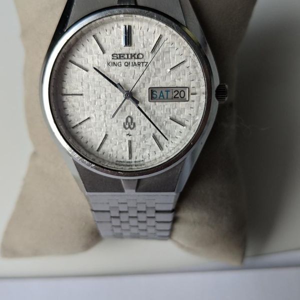 [WTS] SEIKO King Quartz 0853-8030 Textured Dial | WatchCharts Marketplace