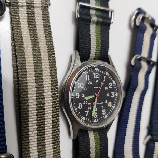 Timex J Crew Limited Edition 36mm Field Watch Circa 2010 Quartz & 8 ...