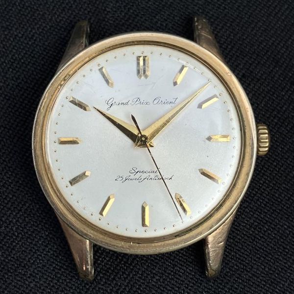 Grand Prix Orient Heavy Calatrava Gf Dial Men's Vintage Watch Used ...
