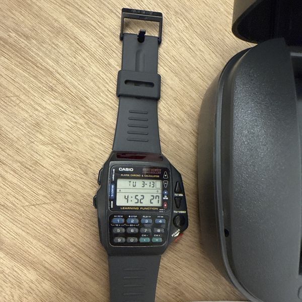 Casio Vintage Watch Cmd-40 LCD Tv Remote Controller Calculator ...