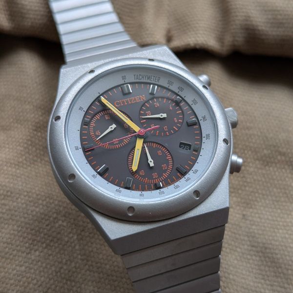 Citizen Sports RS Reissue Eco-Drive Quartz Chronograph, JDM LE of 200 ...