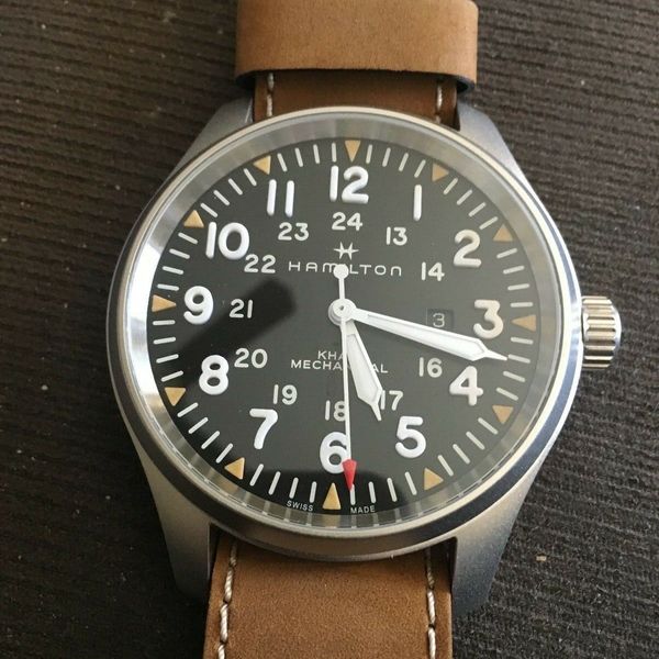 HAMILTON KHAKI FIELD MECHANICAL LIMITED EDITION 550 PIECES MODEL # ...