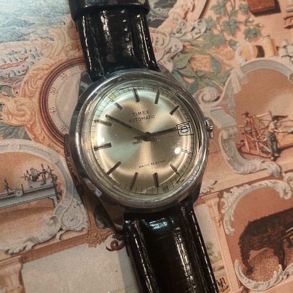 Vintage TIMEX Automatic Men's Watch - 37MM - Runs Well | WatchCharts ...
