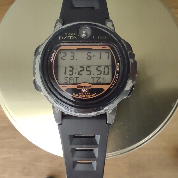 RARE Vintage Timex Data Link 50 Digital Watch | WatchCharts Marketplace