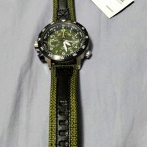Citizen Eco-Drive PROMASTER Altichron Altimeter Compass Watch BN5050 ...