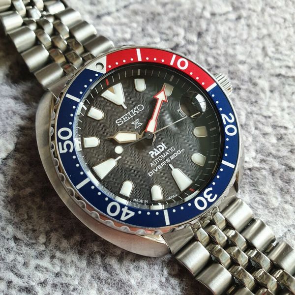 SEIKO SRPC41J PADI Mini Turtle Prospex Diver Watch made in Japan "FULL ...
