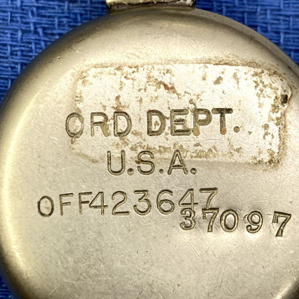 WWII 1942 Elgin Bombing Run Timer Stopwatch Watch - Marked U.S ...