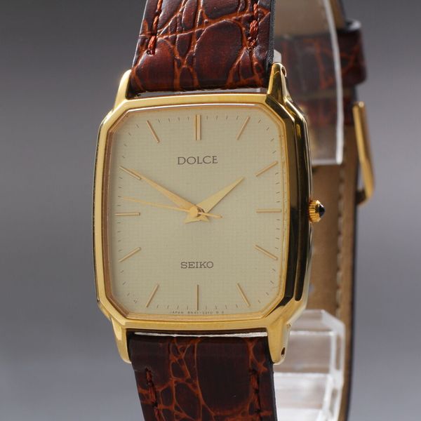 New Band [Near MINT] 1993 SEIKO Dolce 8N41-5160 SGP30 Quartz Men's Watch JAPAN | WatchCharts ...