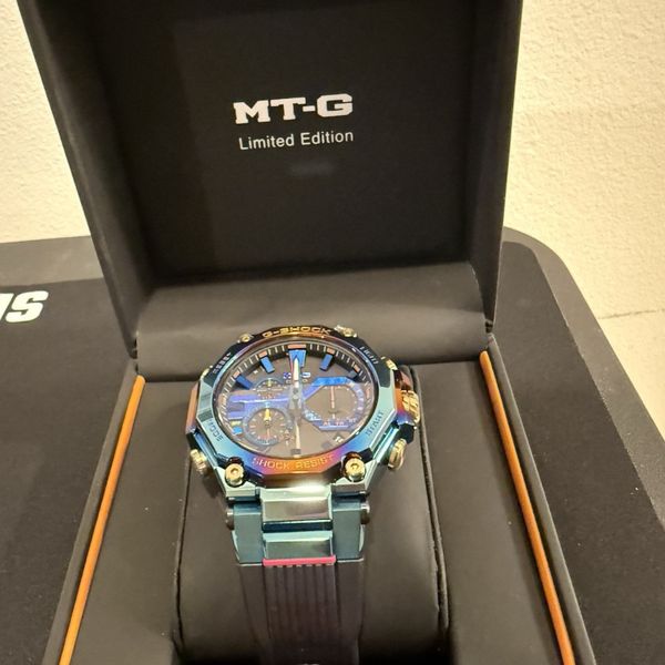 Casio G-SHOCK MT-G MTG-B2000PH-2AJR Blue Phoenix Solar Wristwatch Men ...