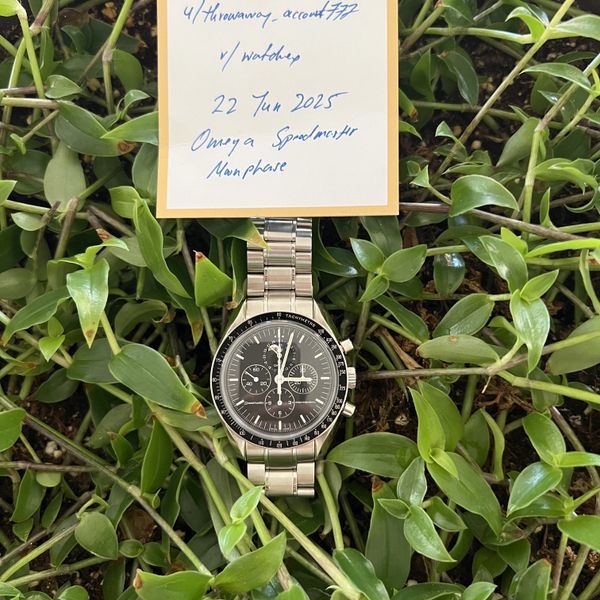 [WTS] Omega Speedmaster Moonphsae $5000 ref 3576.50.00 | WatchCharts ...