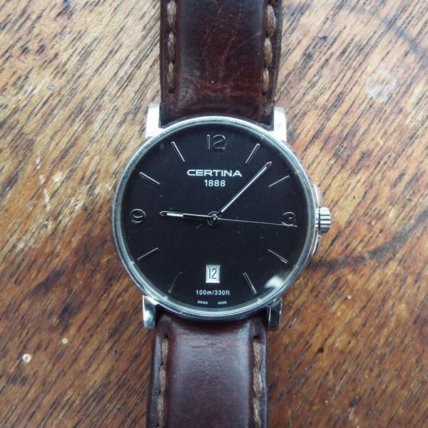 Certina 1888 Quartz Gents Watch spares or repair | WatchCharts Marketplace