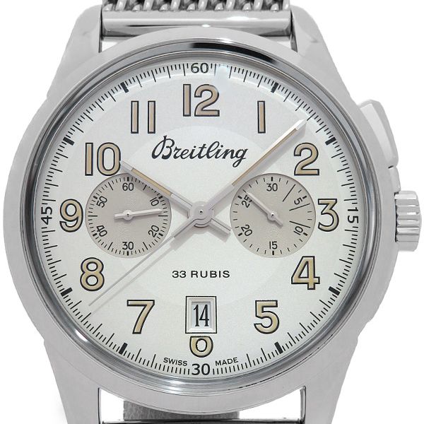 [BREITLING] [Back scale] [Finished] Breitling "Trans Ocean Chronograph ...