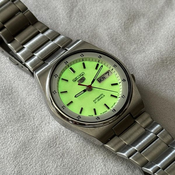 [WTS] Seiko 5 from 2002 - rare JDM! - full lume dial ...