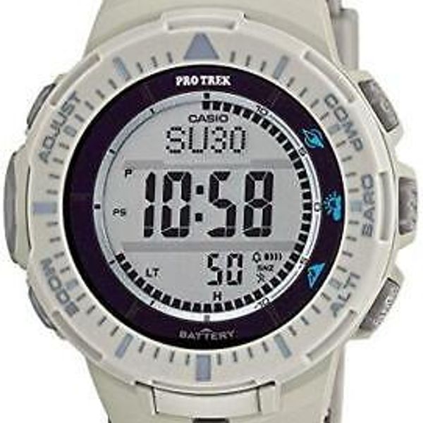 [Casio] Pro Trek Solar PRG-300-8JF Beige Watch | WatchCharts
