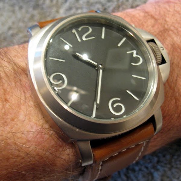 44mm Titanium Luminor Homage - Swiss Movement | WatchCharts Marketplace