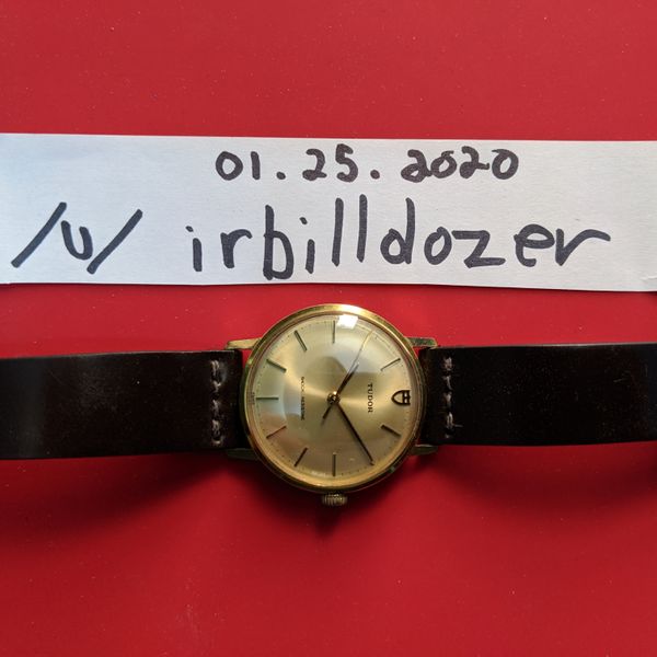 [WTS] 1967 Tudor Ref 9800 Gold Plated | WatchCharts