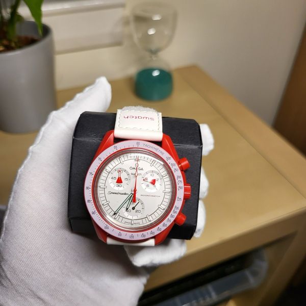 New Swatch x Omega Bioceramic MoonSwatch Omega Speedmaster â Unworn ...
