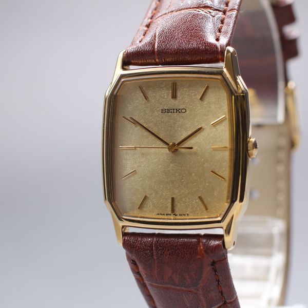 [Near MINT] Vintage SEIKO Chariot 5P31-5180 Gold Men's Quartz Watch From JAPAN | WatchCharts ...