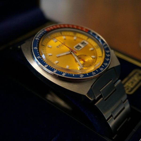 FS Seiko 6139-6005 Pogue 1975 Original Boxes, Owners Manual, Warranty ...