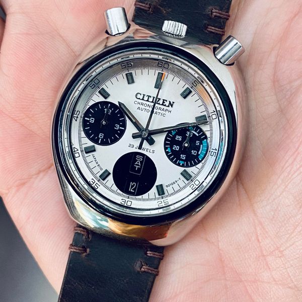 [WTS] Vintage CITIZEN Panda Flyback Chronograph 67-9011 ( rare seen ...
