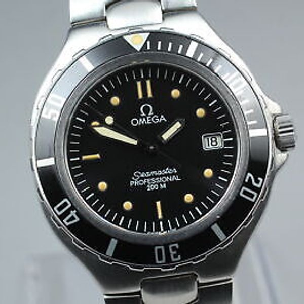[N MINT] OMEGA SEAMASTER 368.1062 Black Dial Qz 200M Men's Watch From JAPAN Y256 | WatchCharts ...