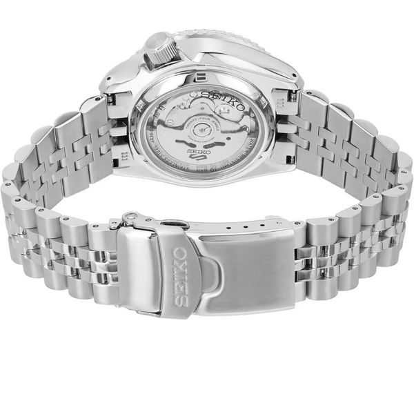 Seiko 5 Sports SSK029 Men's Stainless Steel Blue Dial GMT Automatic ...