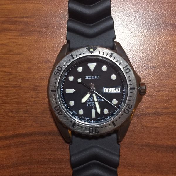 FS - SKX403 7S26-0160 Seiko Titanium 200m Diver. $250 | WatchCharts ...