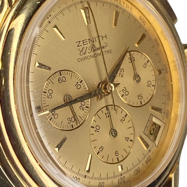 Zenith El Primero 18k Chronograph 14/30 0240 400 Depose | WatchCharts ...