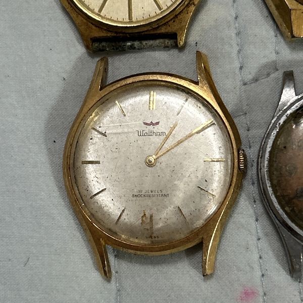 Lot of 11 Menâ s Antique Watches For Repair! Waltham, Citizen, Elgin, Gruen | WatchCharts ...