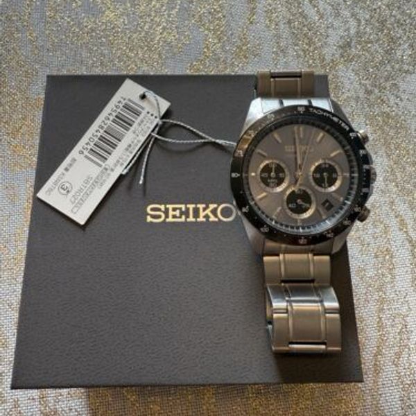 SEIKO Spirit SBTR027 Chronograph Quartz Men's Watch Stainless Steel ...
