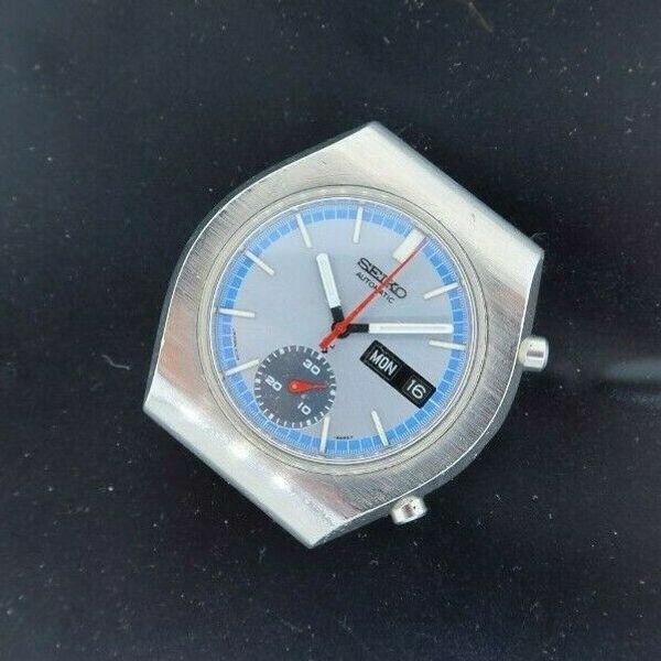 Vintage 6139-8029 Seiko 17J Automatic Chronograph Men's Wristwatch ...