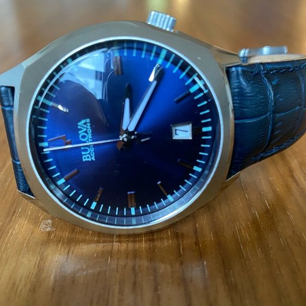 Bulova Accutron II Surveyor KHZ 262 - 96B212 - Blue | WatchCharts ...