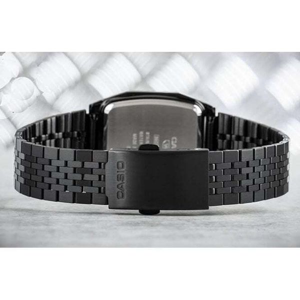 Casio Vintage Full Metal Ion Coated Watch A1100B-1EF | WatchCharts ...