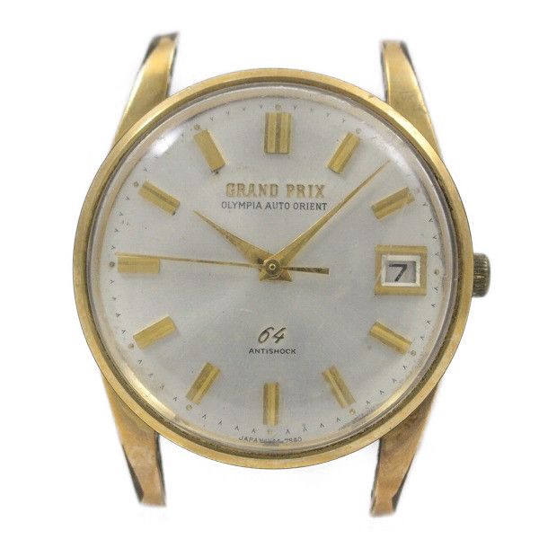 [Used] Orient GRAND PRIX OLYMPIA AUTO ORIENT 64 stones self-winding men ...