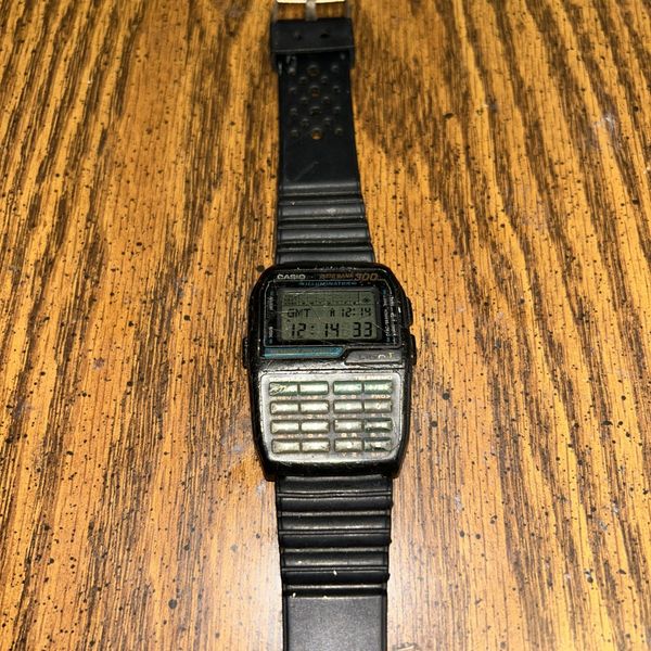 VINTAGE CASIO DBC-310 DATA BANK 300 CALCULATOR DIGITAL WATCH module ...