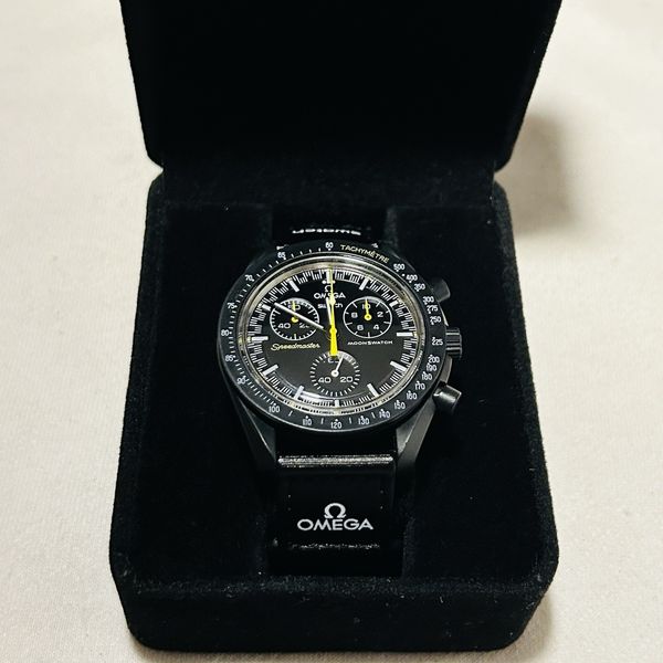 Omega x Swatch Custom Made Dark Side Of The Moon SwatchxOmega â Read ...