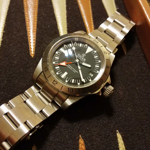 Steve McQueen 1655 GMT Homage Watch (V2) from Tiger Concept | $150 ...