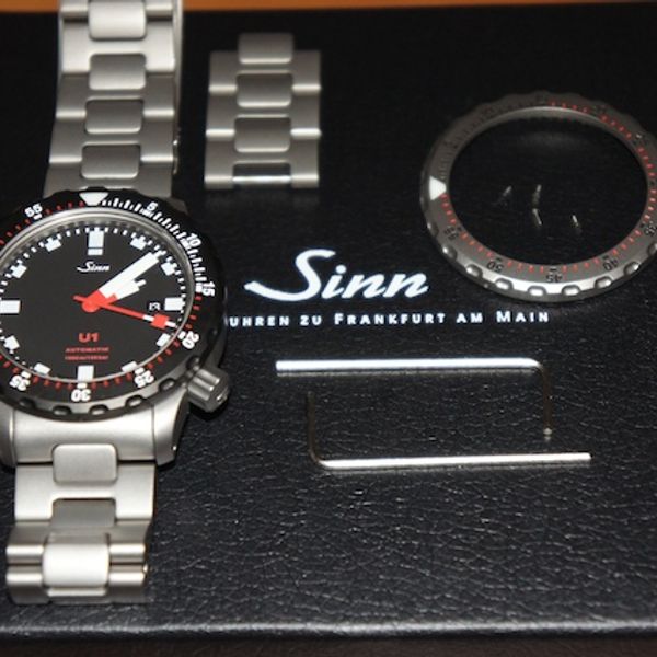 FS Sinn U1T + SDR Bezel | WatchCharts Marketplace