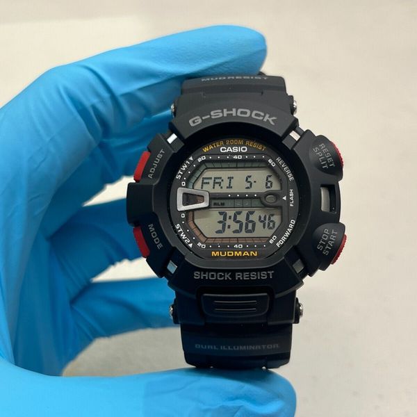 Casio Men's Watch G-Shock Tough Mud Resistant Super Dual Illuminator ...