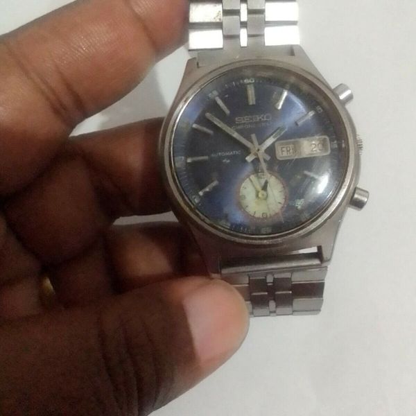 VINTAGE 1970'S SEIKO CHRONOGRAPH 7016-8001 (5 hands) - ORIGINAL JAPAN ...