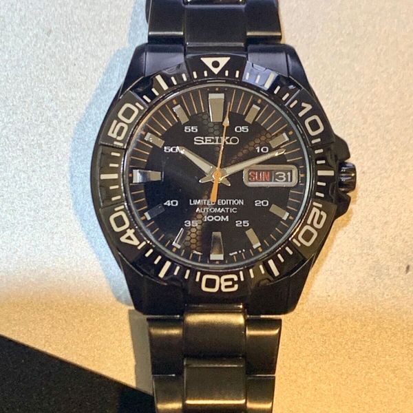 SEIKO Limited Edition 100M AUTOMATIC MENS WATCH 7S36B | WatchCharts ...