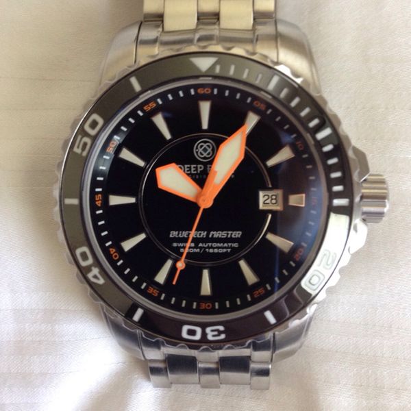FS Only:Deep Blue BlueTech Swiss Eta Automatic watch | WatchCharts ...