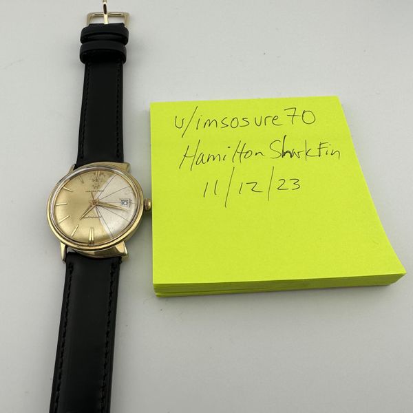 [WTS] Hamilton Shark Fin - Rare Euro Version | WatchCharts Marketplace